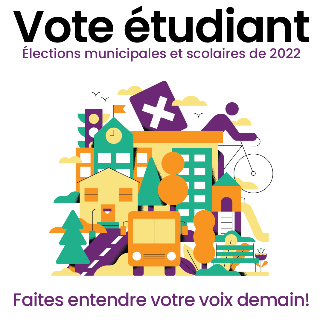 Vote étudiant élections municipales Manitoba 2022